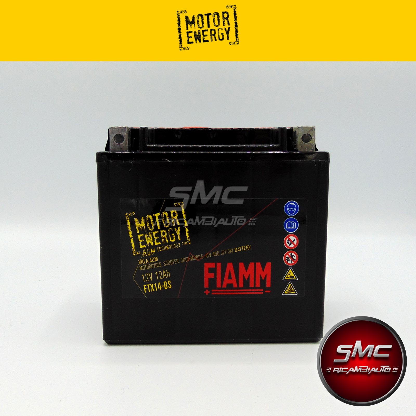 Batteria per la tua Moto - Ricambi Auto SMC